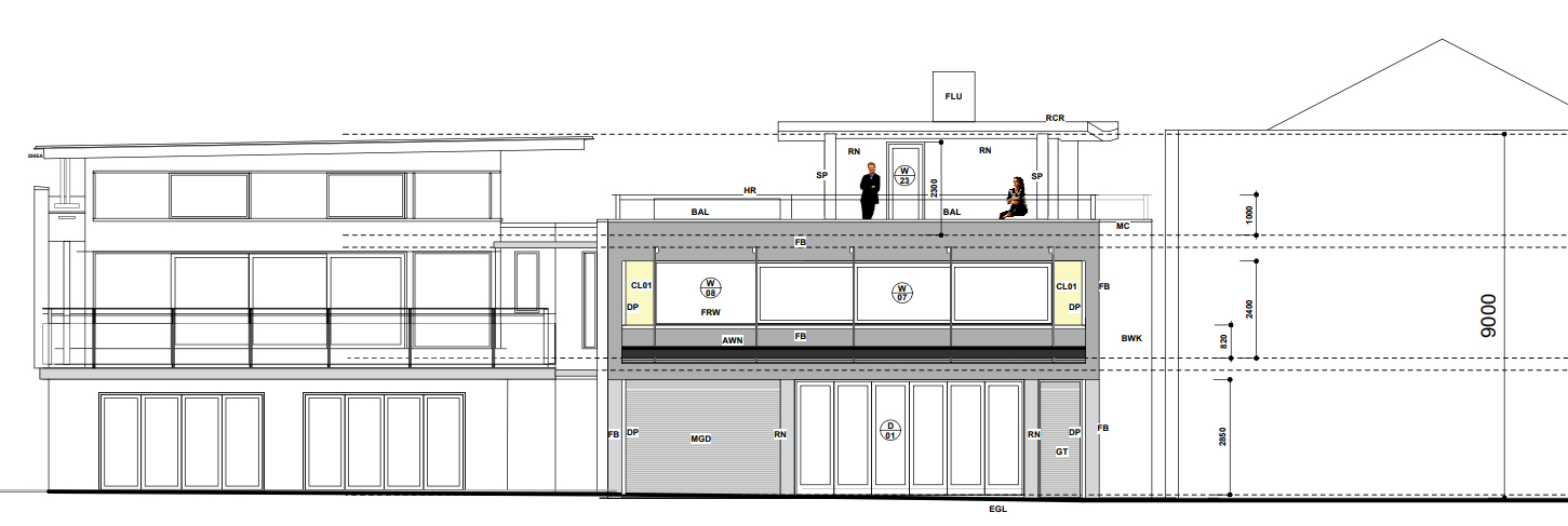 Plan for three-storey retail and residential development at Austinmer ...